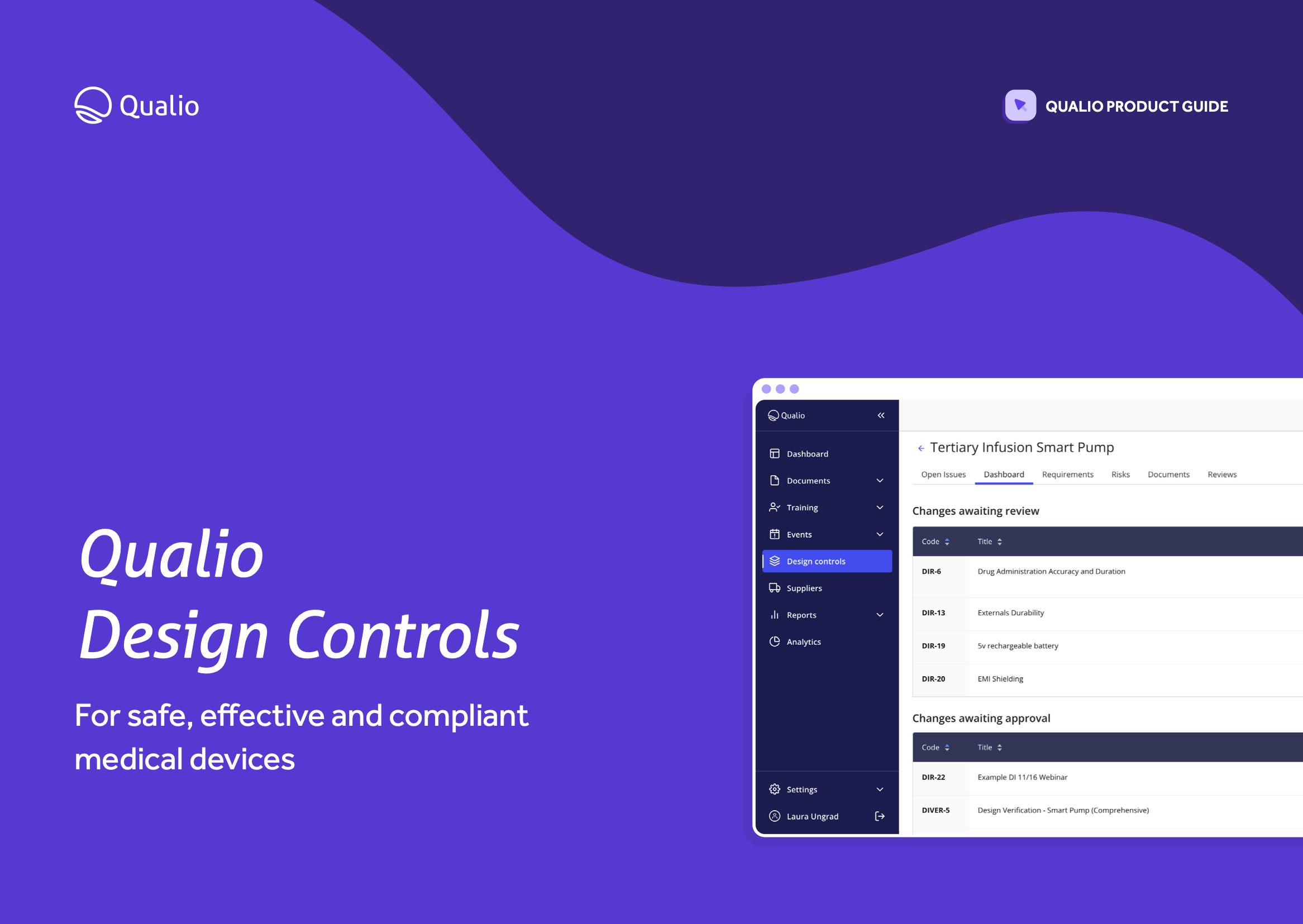 Design controls management datasheet
